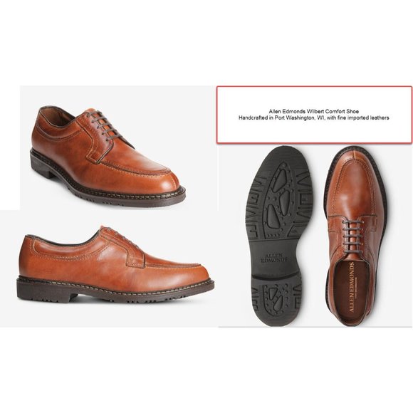 Allen Edmonds | Shoes | Allen Edmonds Wilbert Comfort Shoe Sz 95b Brown ...
